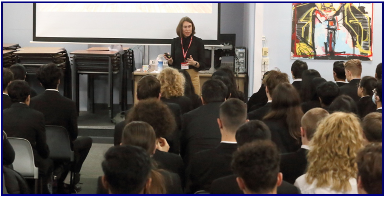 Hazelwick School - Year 12 Speakers for Schools Visit